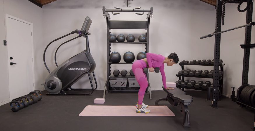 DB Three-Point Row - Tru Training