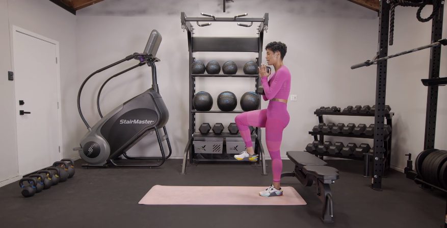 Box Single Leg Concentric Squat - Tru Training