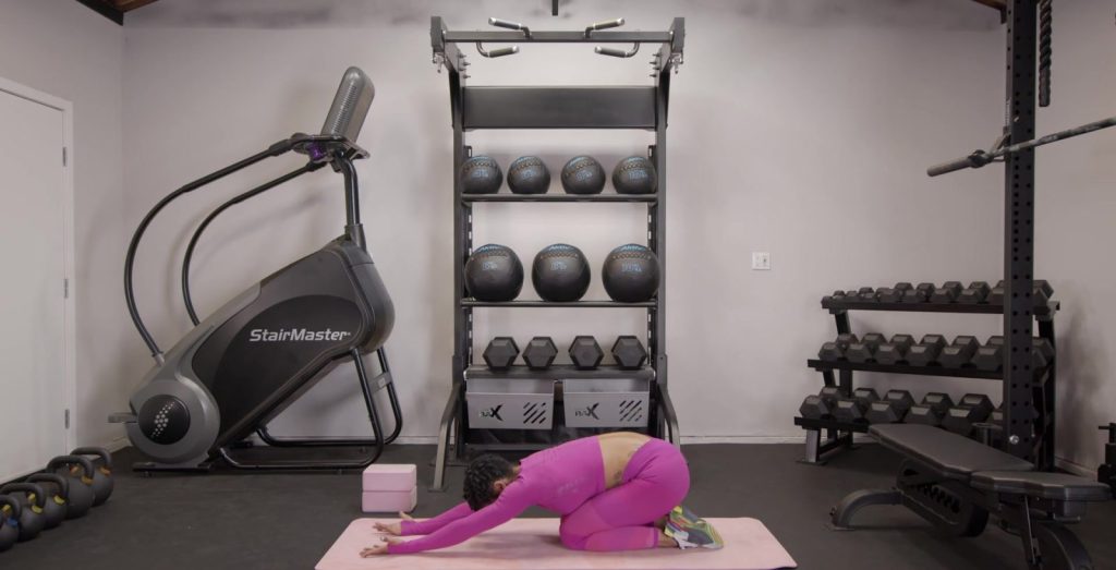 Supine Leg Sweep - Tru Training