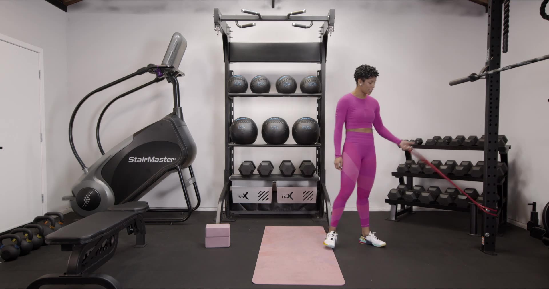 Supine Leg Sweep - Tru Training